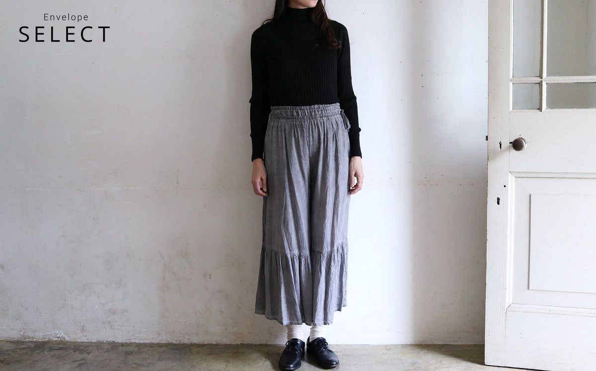 [Tabrik]ギャザーパンツが入荷 – Envelope - エンベロープオンラインショップ