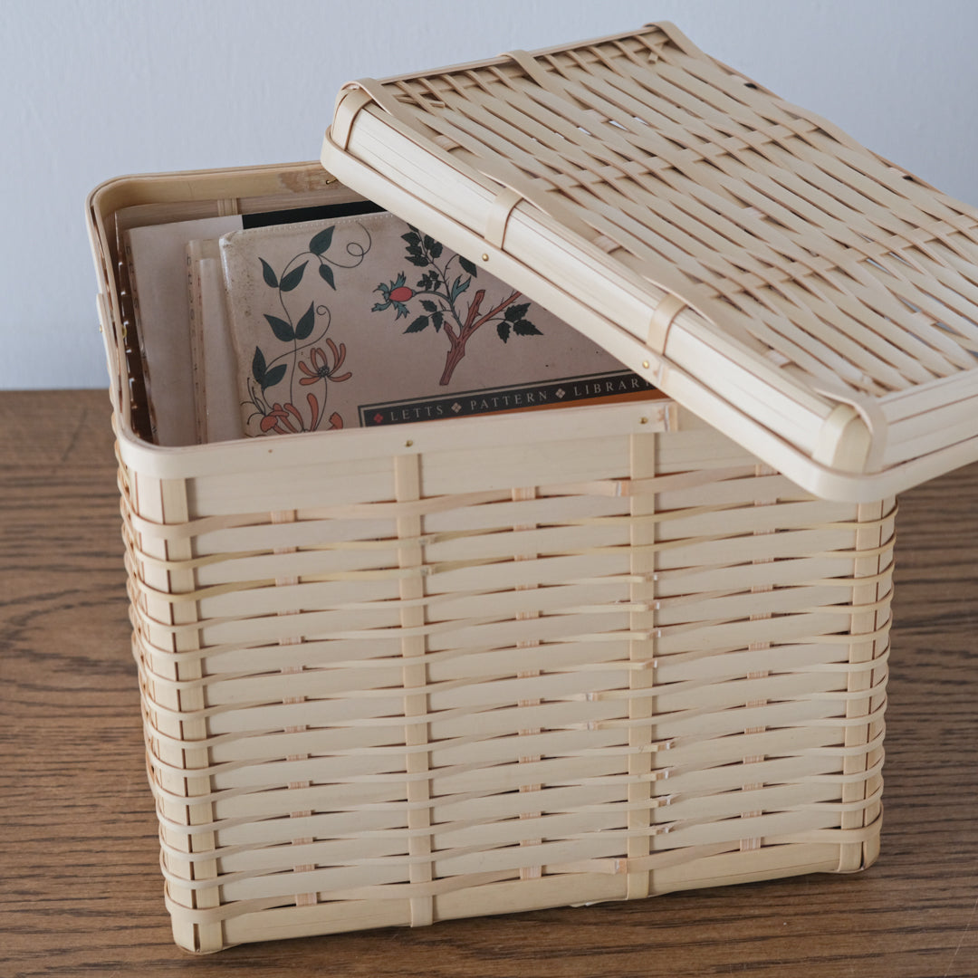 角の立ったフォルムが際立つ、竹のボックス – Envelope - エンベロープオンラインショップ